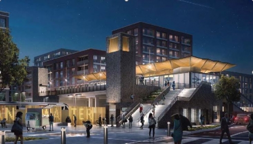 Design for Meridian Water Station nears completion